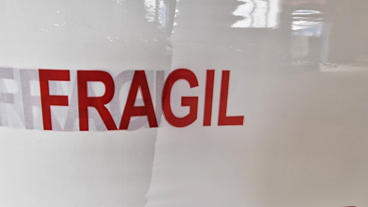 Folie stretch personalizata FRAGIL – PrintCenter.ro Shop